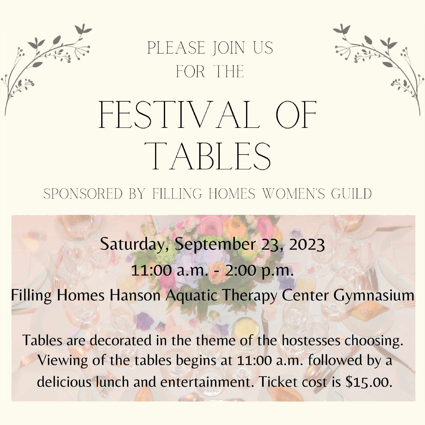 Festival of Tables